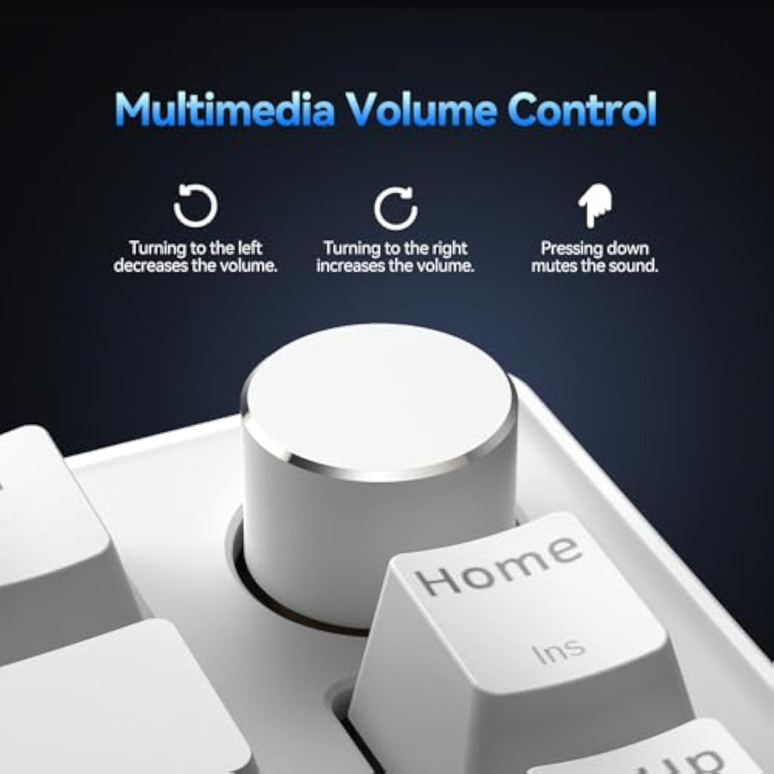 TECKNET Wired Gaming Keyboard, RGB Backlit Keyboards with Gasket Struc