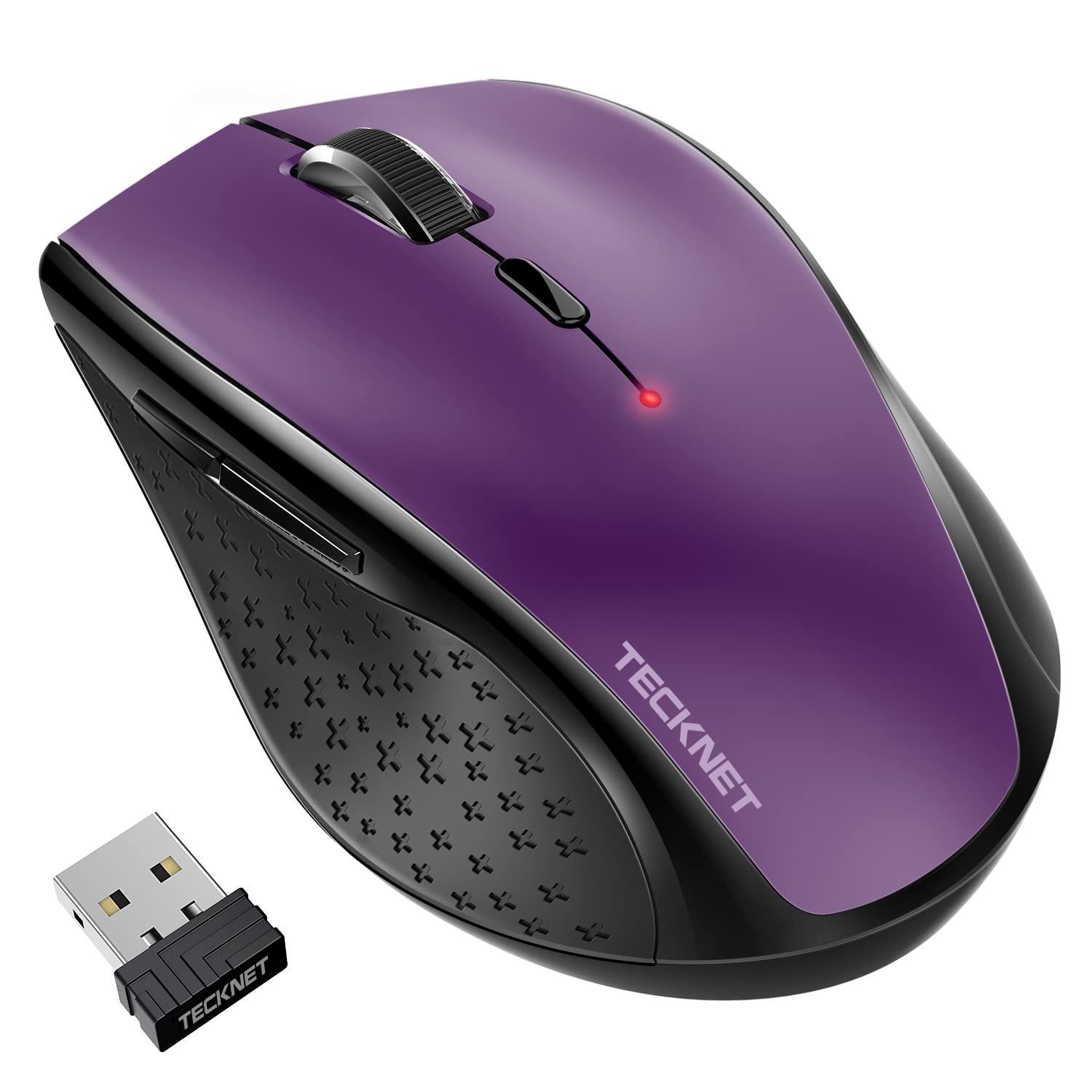TECKNET Classic 2.4G Wireless Mouse, 3200 DPI Optical Computer Mice wi